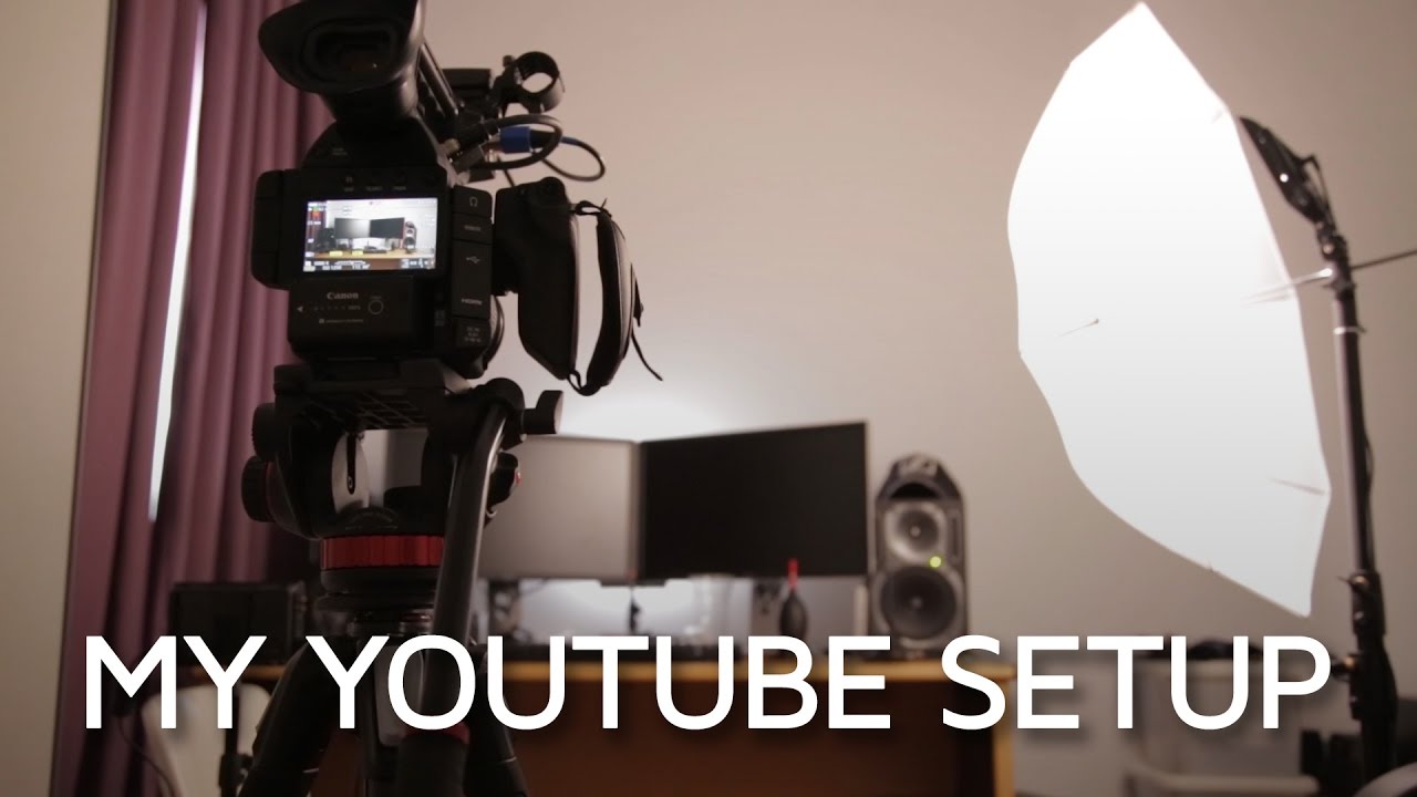 My Setup! Behind the Scenes - April 2017 - YouTube