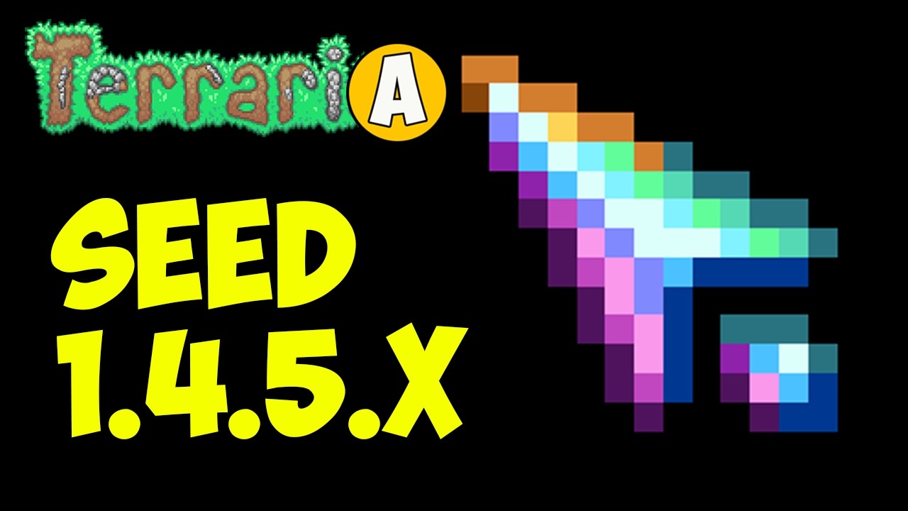 Terraria how to get RAINBOW CURSOR fast (NEW SEED for 1.4.5.6) (NO DIG ...