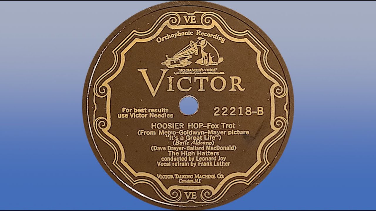 "Hoosier Hop" by The High Hatters 1929 - YouTube
