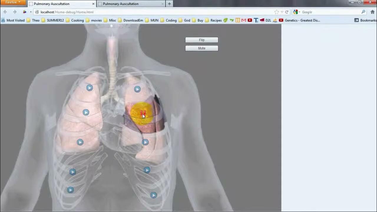 OMARC Demo: Pulmonary Auscultation Simulation Application - YouTube