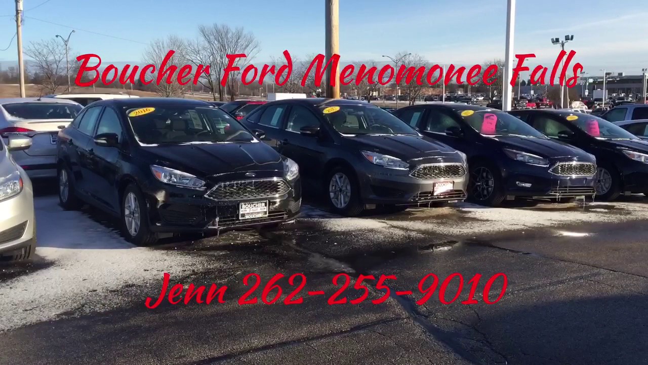Boucher Ford Menomonee Falls New Focus - YouTube