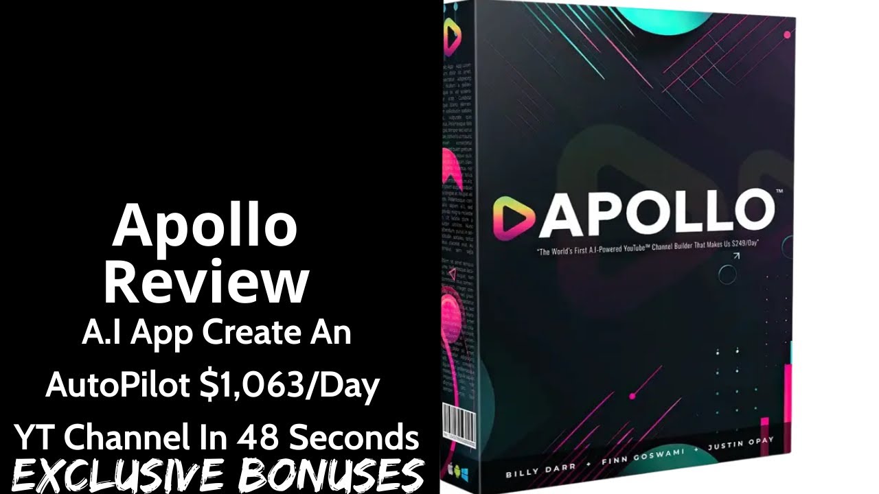 Apollo Review || A.I App Create An AutoPilot $1,063 Per Day YouTube ...