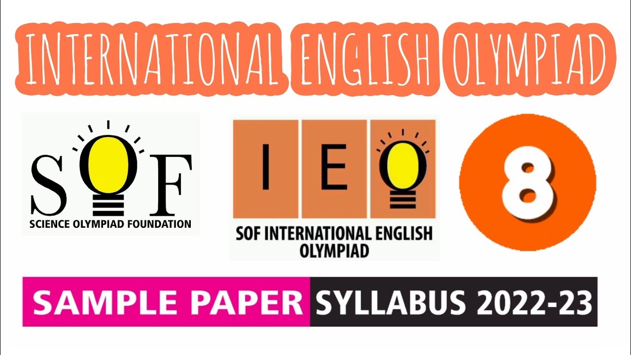 IEO English Olympiad Class 8 Sample Paper 2024 25 YouTube ieo-english-olympiad-class-8-sample-paper-2024-25-youtube