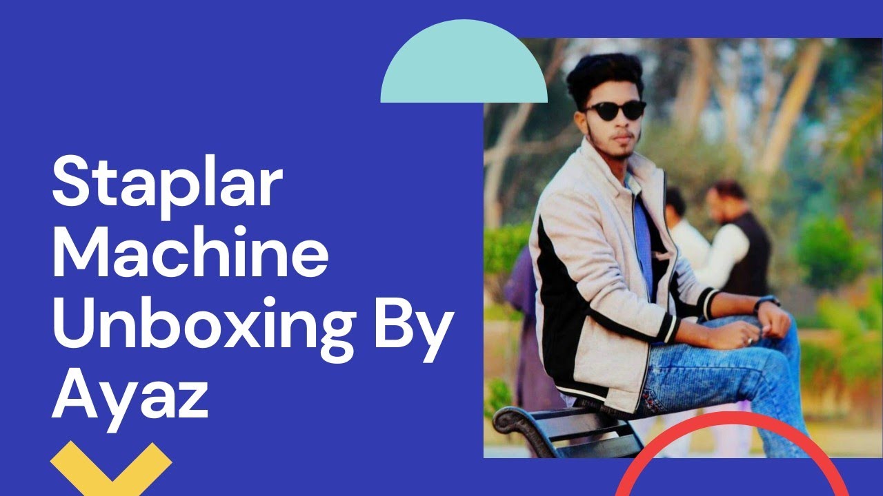 Staplar Machine New Buy From Daraz Product Unboxing By Ayaz - YouTube