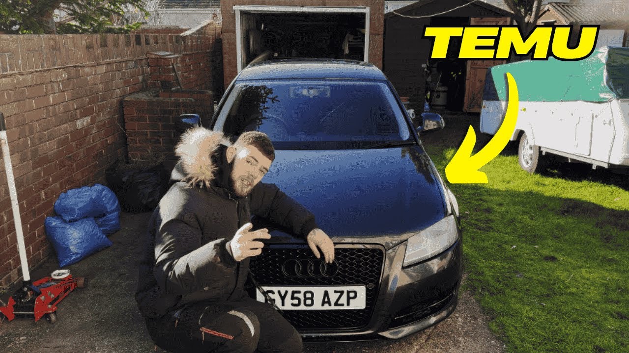 MODIFYING MY AUDI A3 8P WITH TEMU PRODUCTS - YouTube