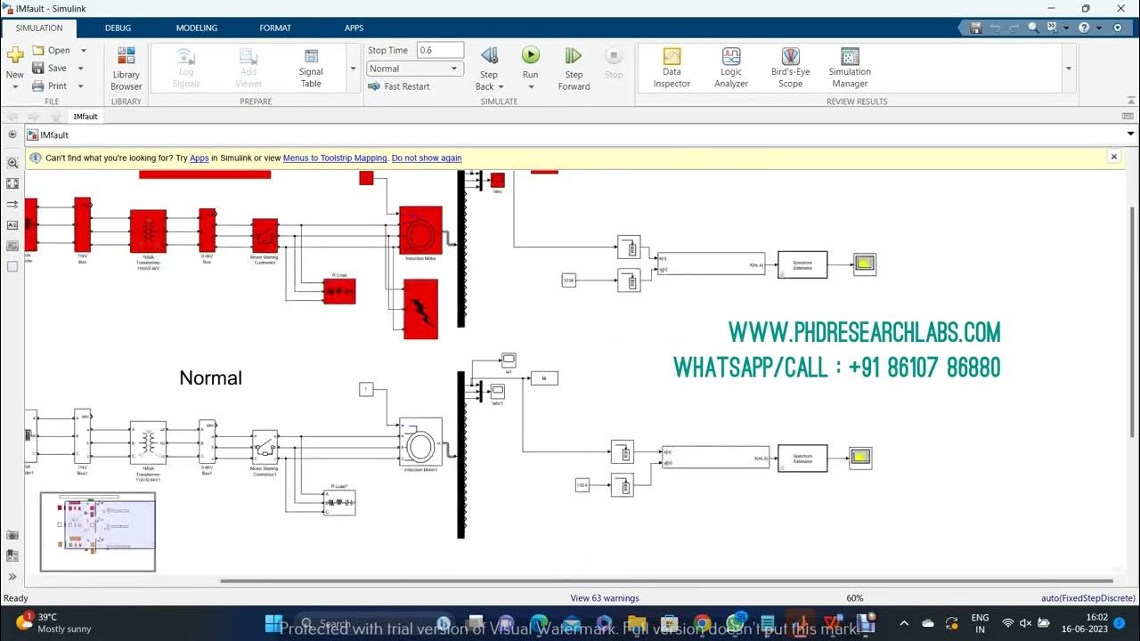 Induction motor fault analysis || Three phase || Matlab Simulink simulation - YouTube