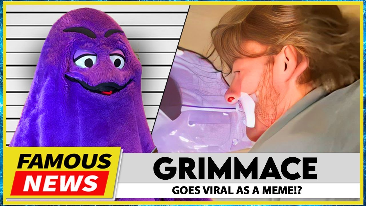 McDonald's Grimace Birthday Shake Goes Viral as a MEME | Famous News ...