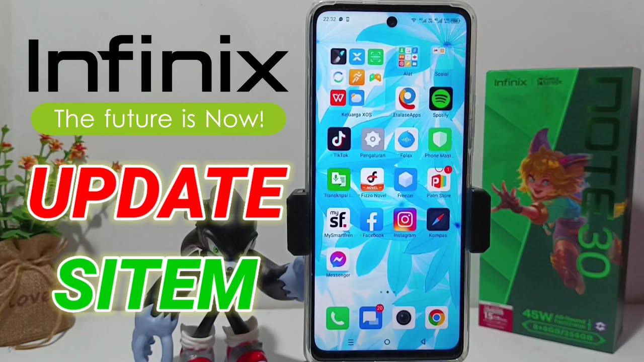 Cara Update Sistem Hp Infinix Note 30/Note 30 Nfc/Note 30 Pro - YouTube