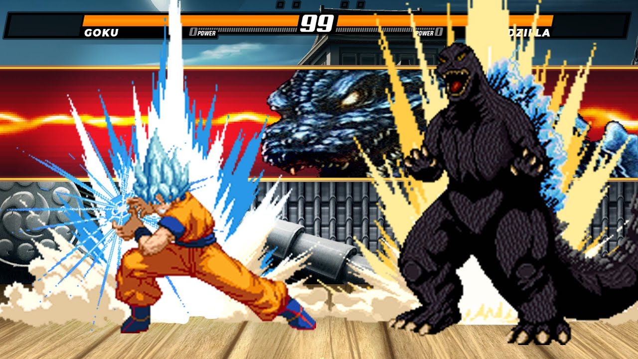 GODZILLA vs GOKU - HIGH LEVEL INSANE EPIC FIGHT! MUGEN GAMES 2023 - YouTube