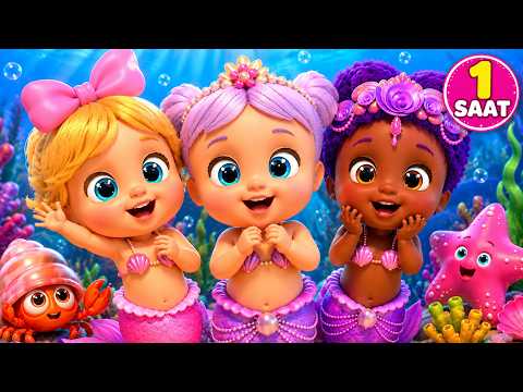 🧜‍♀️ Bloopies Yeni Dostlar | 1. Sezon Tüm Bölümler 🎉 1 Saatlik Eğlenceli Kolaj #bloopies #çocuk