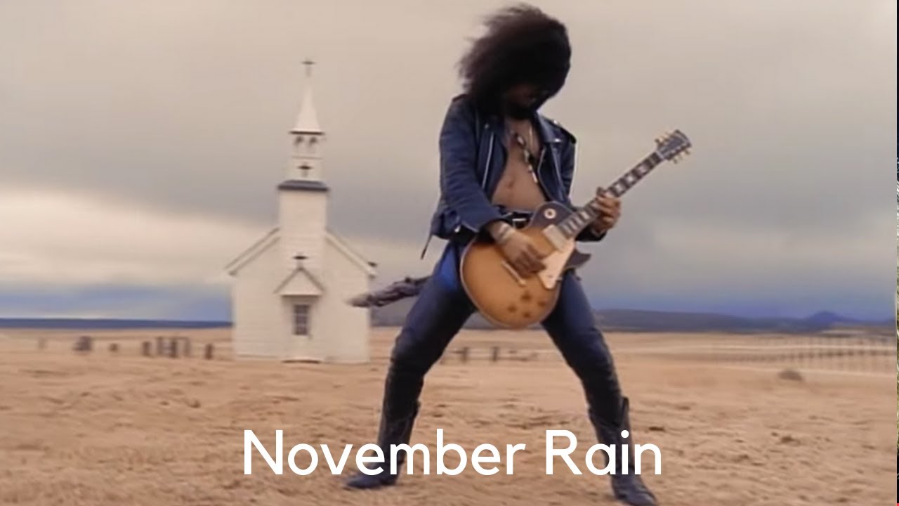 NOVEMBER RAIN BY GUNS AND ROSES | BACKING TRACK WITH ORIGINAL VOCALS ...