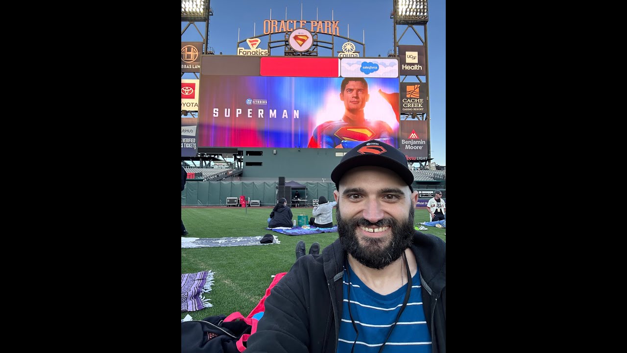 I Flew 3,000 Miles to Watch Superman on a Baseball Field - YouTube