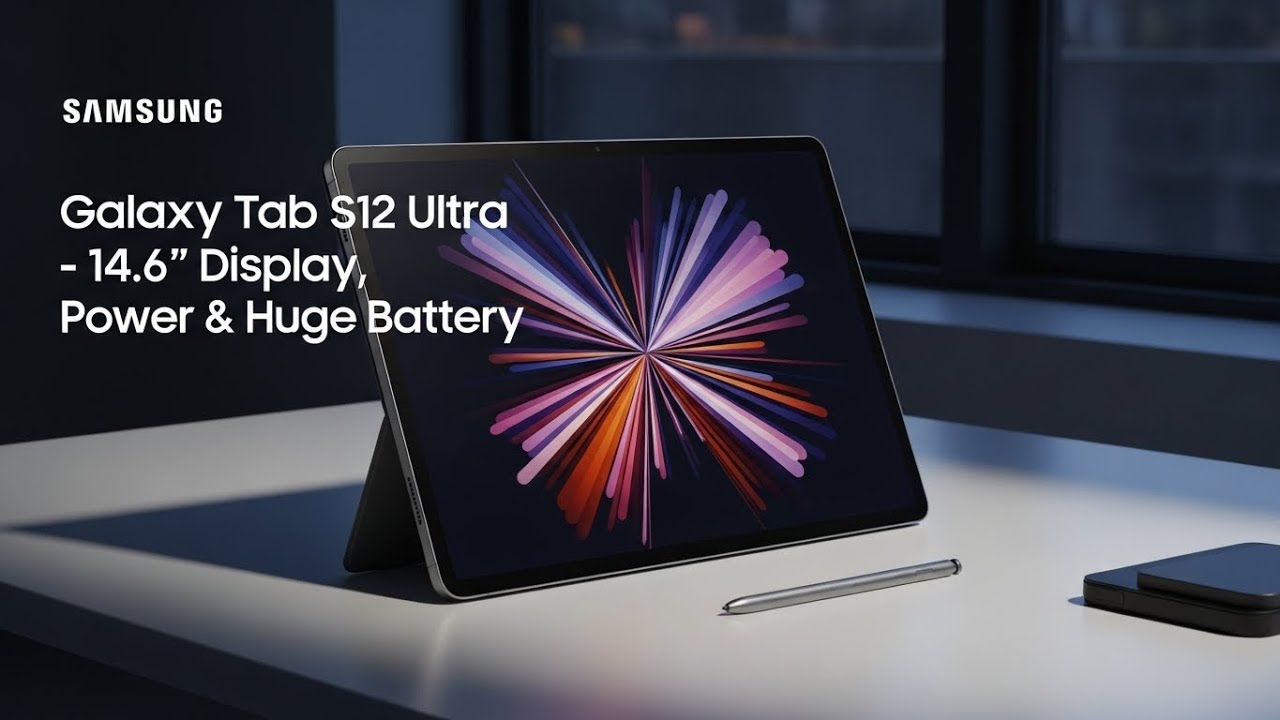 Galaxy Tab S12 Ultra Leaks: Massive 14.6” Display, Flagship Power ...