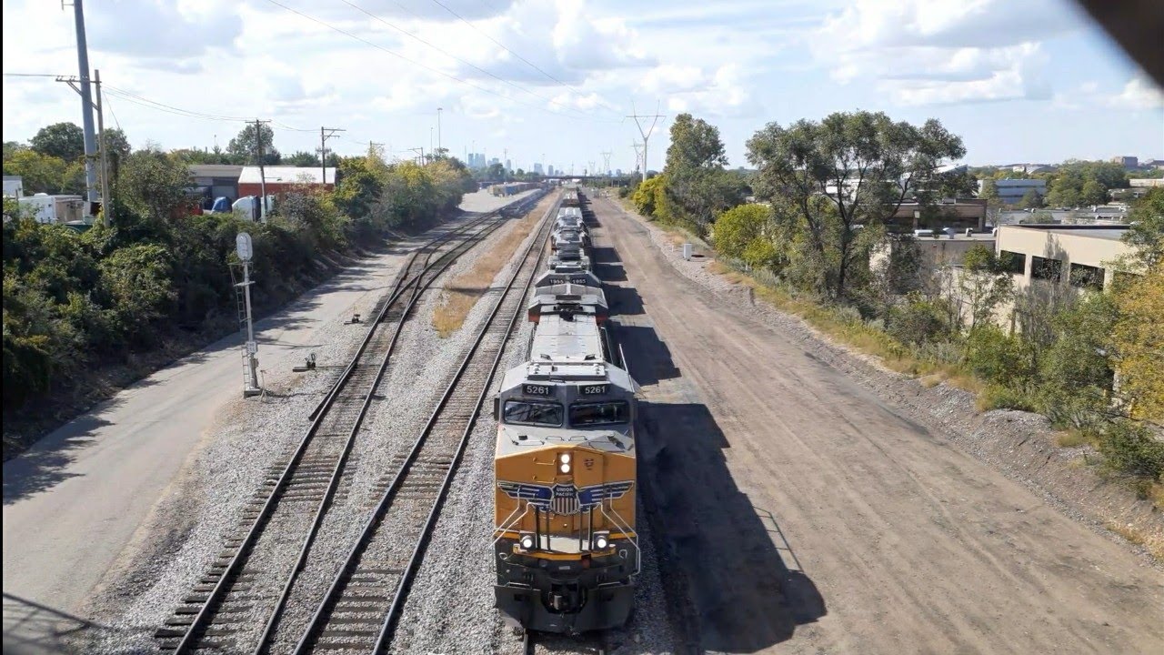 UP 5261 East at Koppers Coke Bridge September 10, 2022 - YouTube