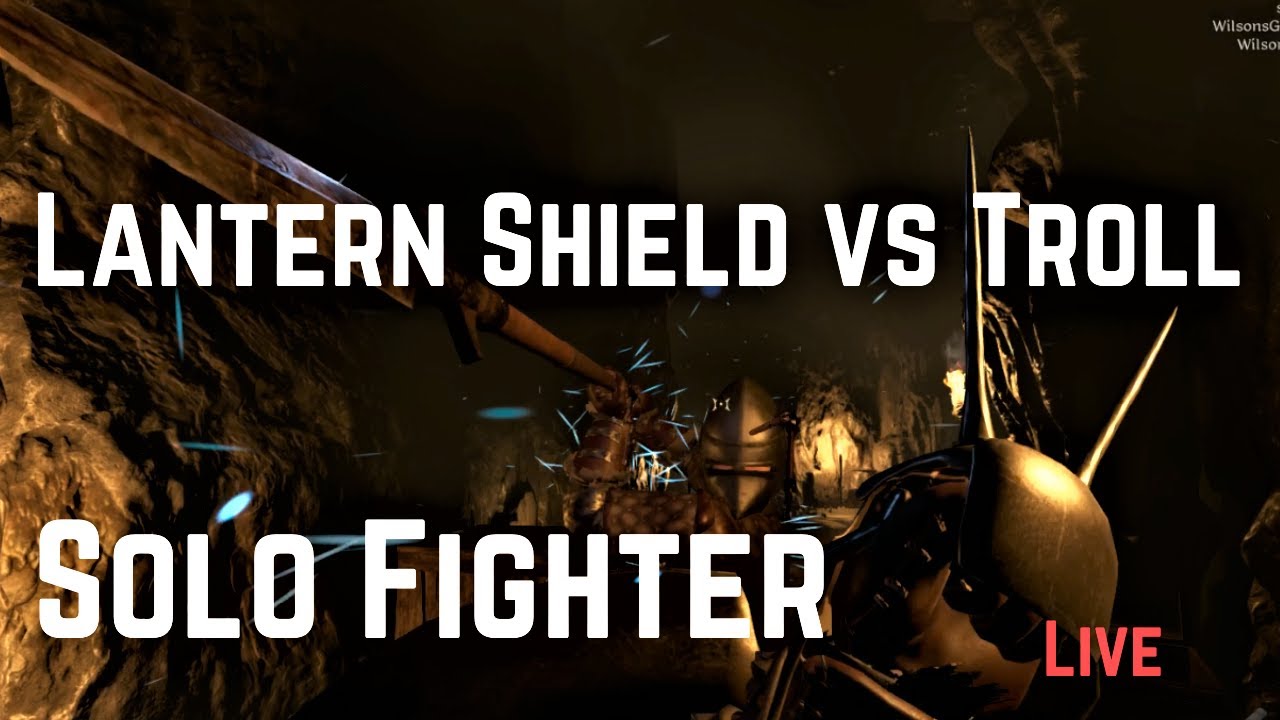 Lantern Shield Practice - Cave Troll ? - YouTube