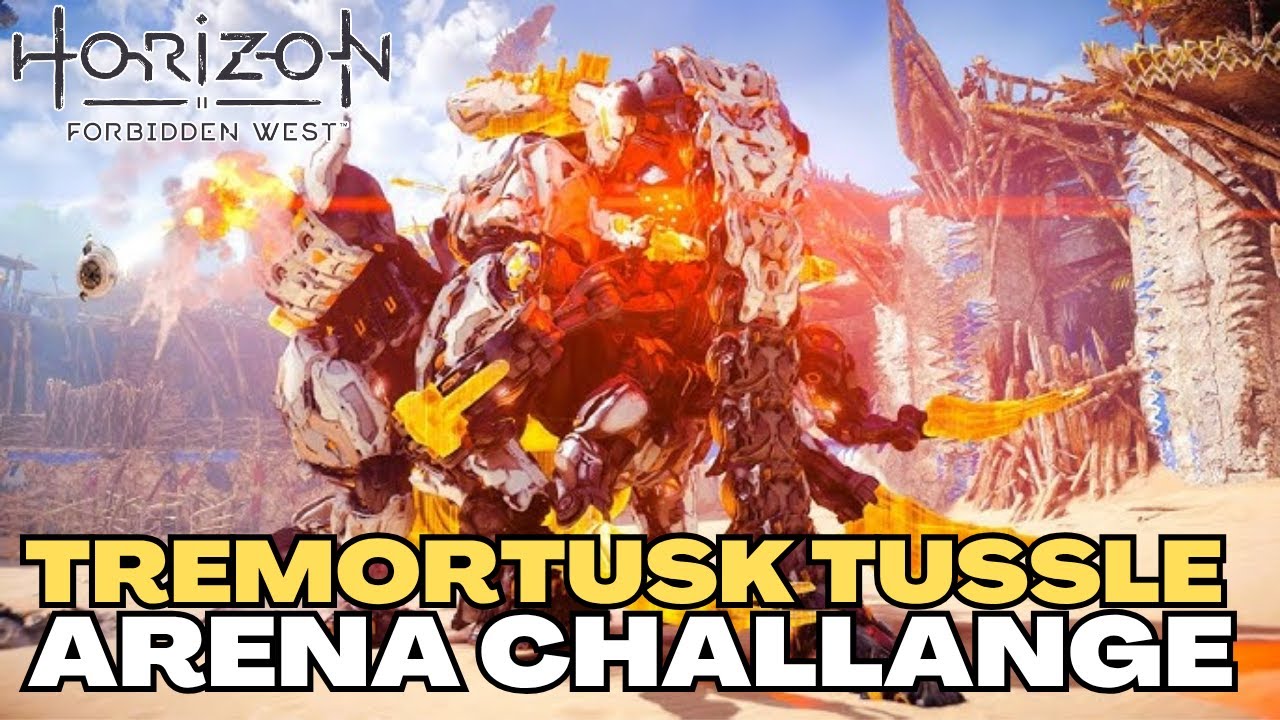 Horizon Forbidden West | Very Hard | Arena Challenge | Tremortusk ...