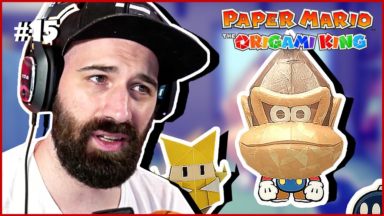 EEN DONKEY KONG, GOOMBA EN SAMUS MASKER ? | Paper Mario The Origami ...