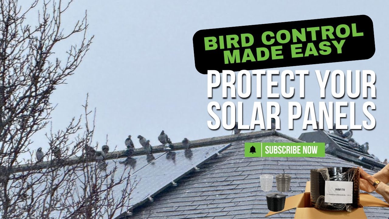 Unboxing the Ultimate Solar Panel Bird Proofing Kit - YouTube