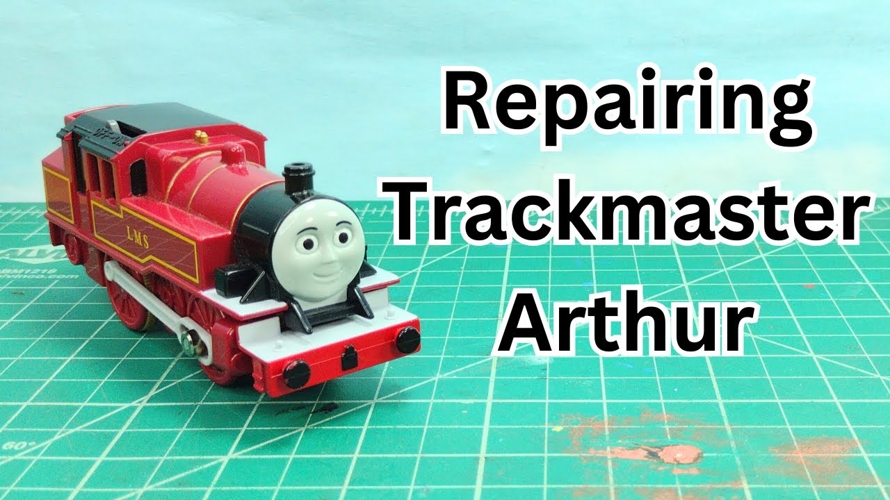 Fix and Repair Arthur Tomy Trackmaster Broken Gear Replacement - YouTube