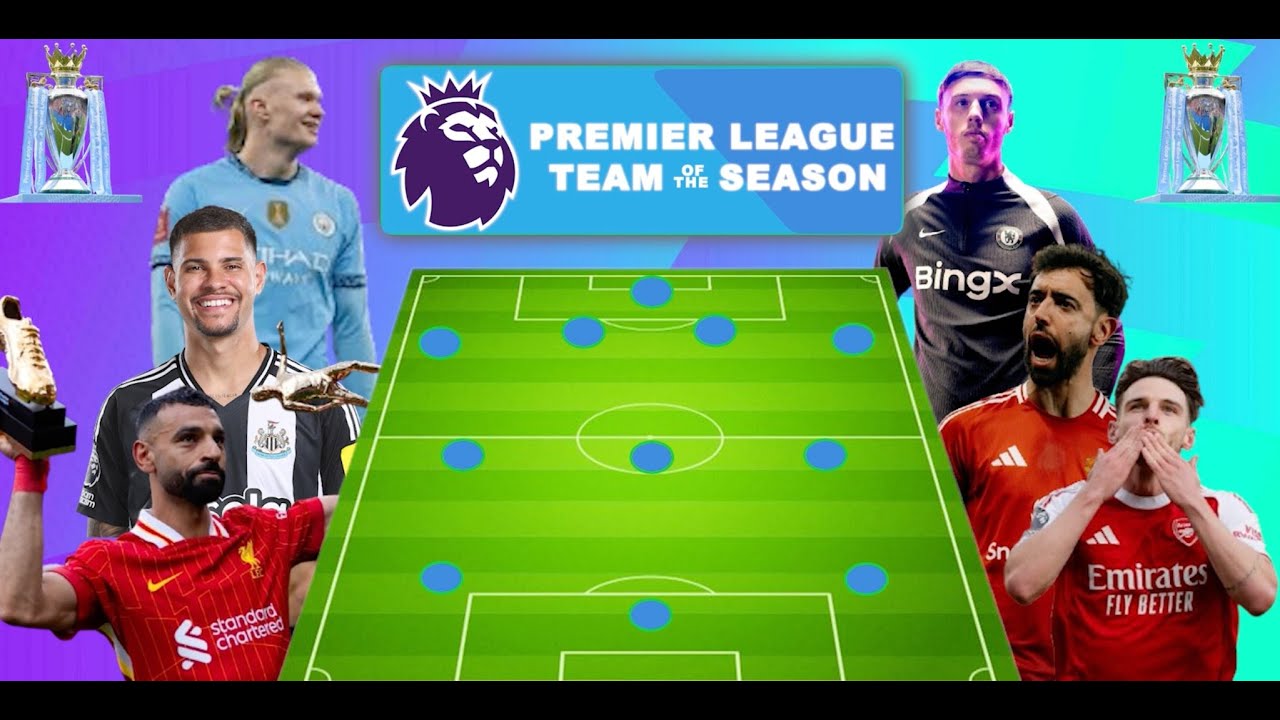 Premier League Team of the Season 2024/25 | Official XI Breakdown! 🔥 ...