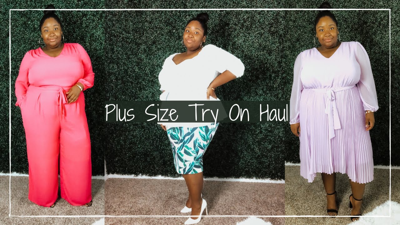 Plus Size Fashion Spring Try On Haul Youtube