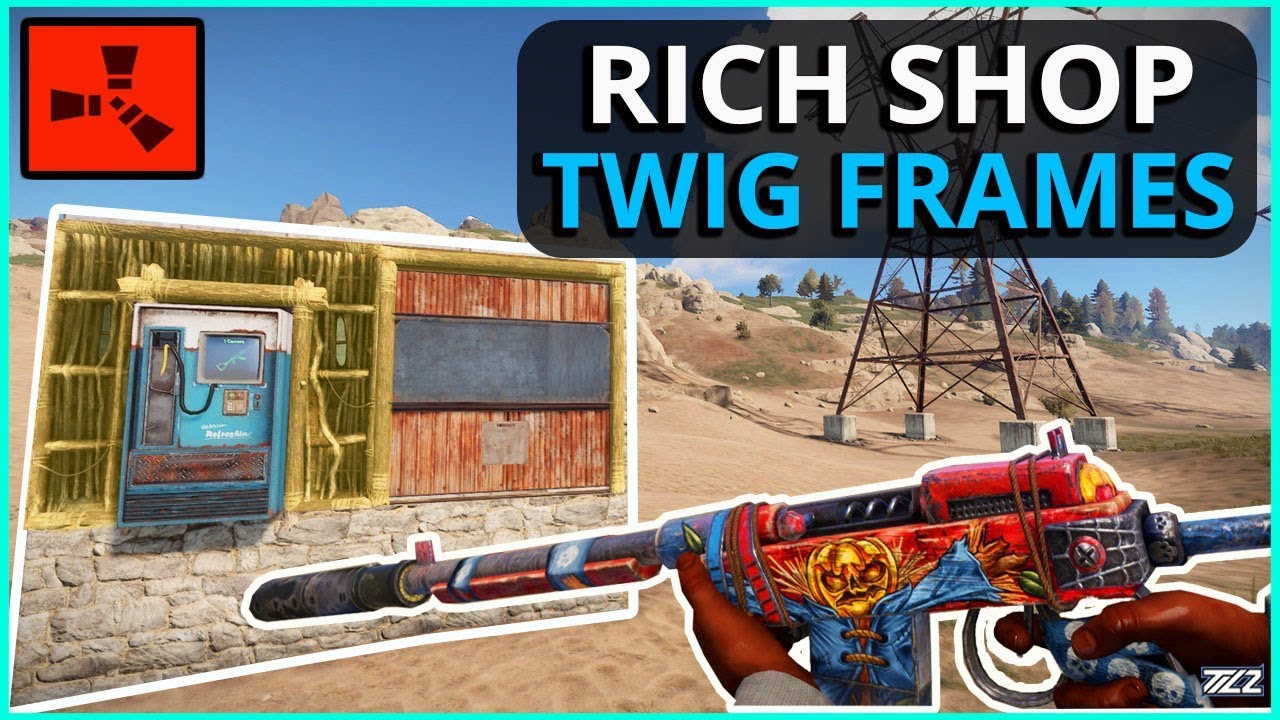 RICH SHOP Owner Forgot To UPGRADE His FRAMES!! Rust Solo Survival ...
