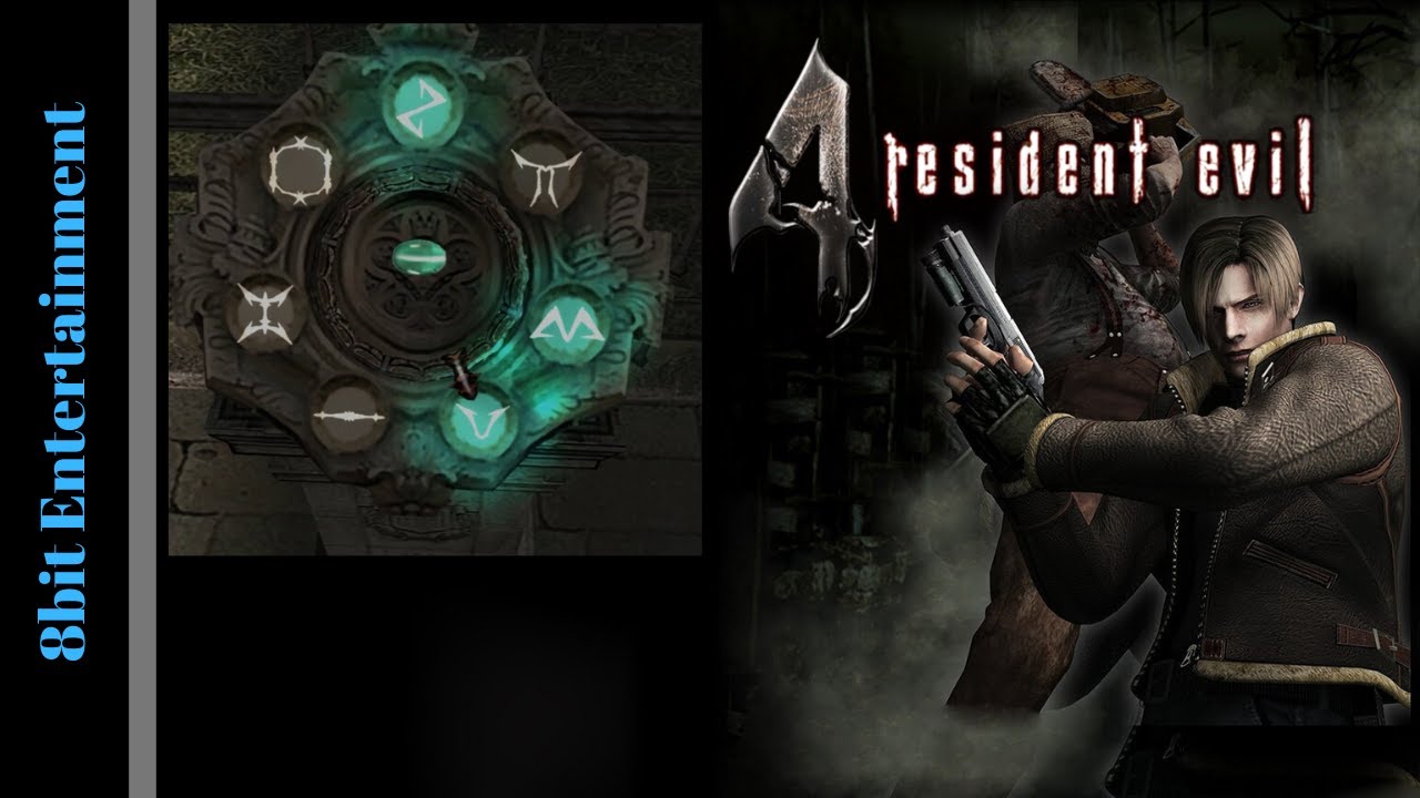 Resident Evil 4 - The Dial Insignias Puzzle - YouTube