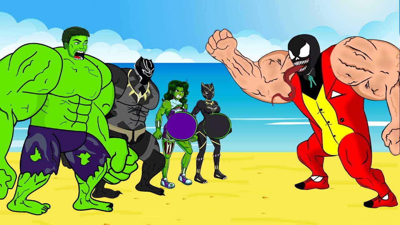 Evolution Of HULK PREGNANT, BATMAN, JOKER 2 : Who Is The King Of Super ...