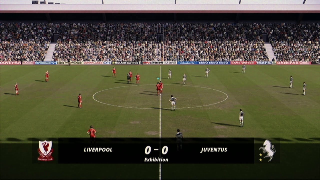 Liverpool vs Juventus 1988-89 | Anfield | PES 2021 with Virtual ...