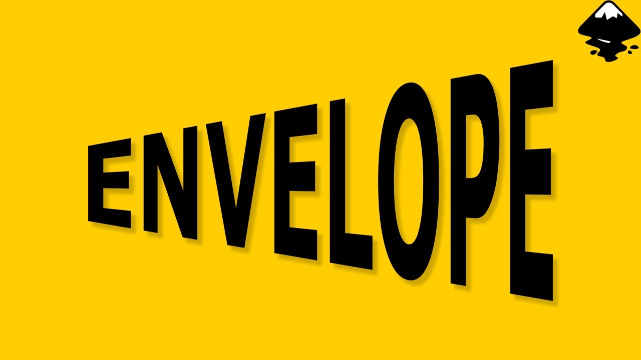 Simple Envelope Effect in Inkscape - YouTube