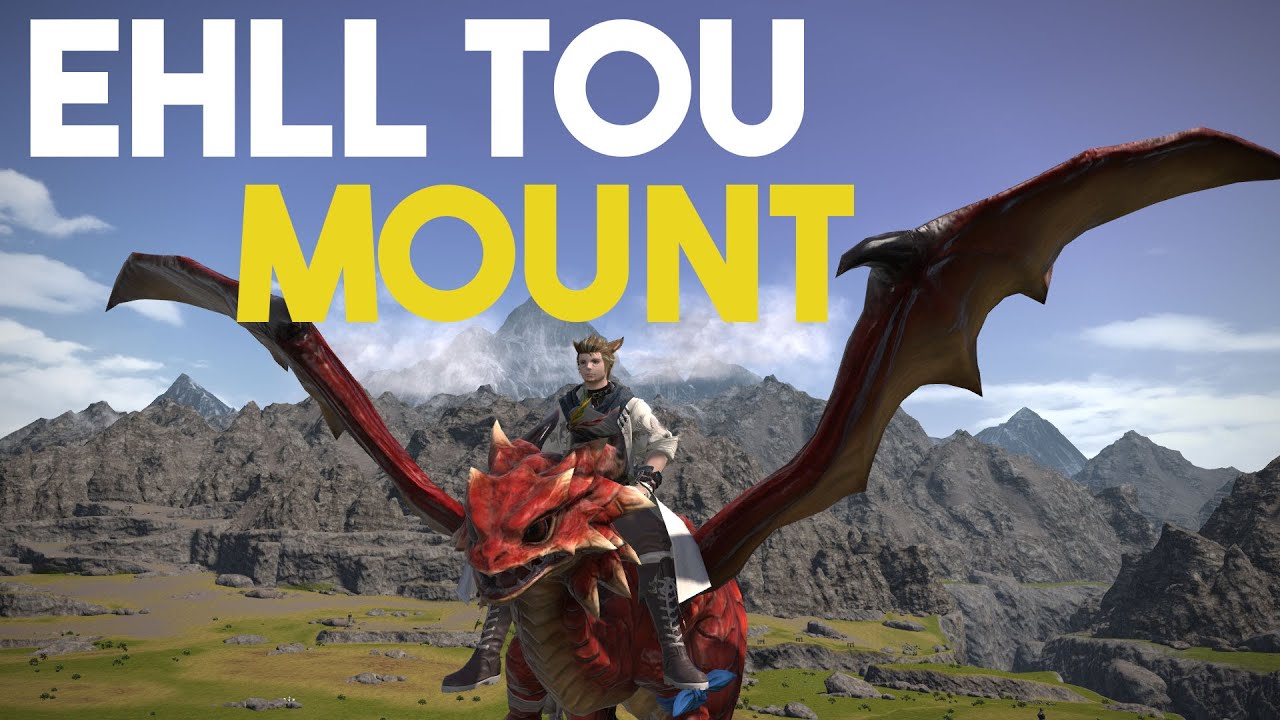 FFXIV Ehll Tou Mount (Custom Delivery Reward) - YouTube