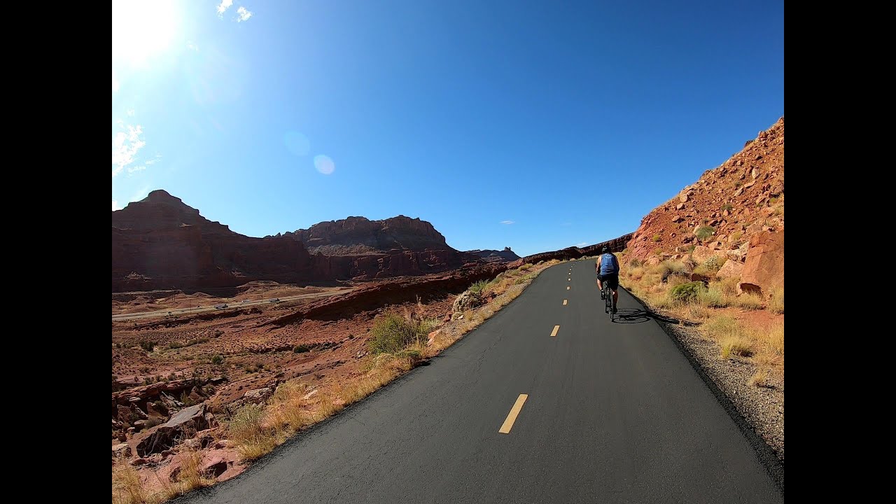 Moab Canyon Pathway Bike Ride, Moab, UT 09/21/2019 - YouTube