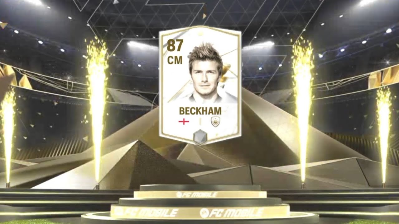 FIFA mobile opening DAVID BECKHAM PACK - YouTube