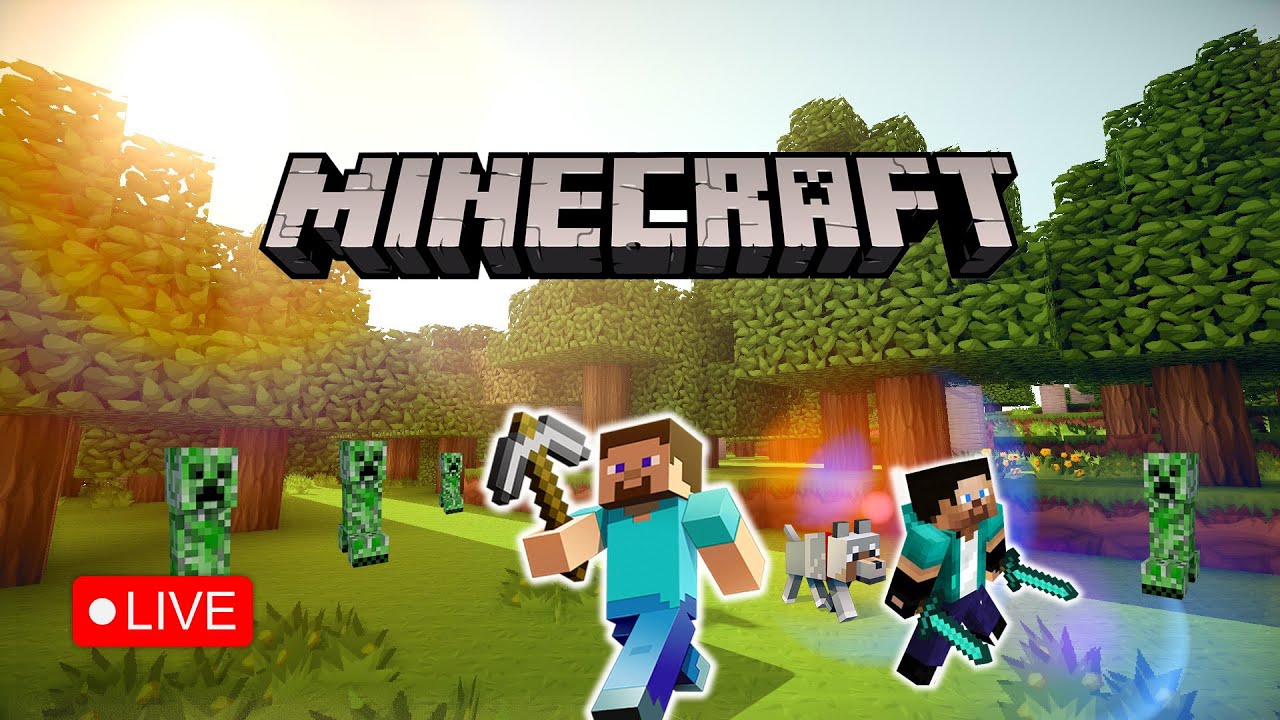🔴LIVE - MINECRAFT - Day 2... - YouTube