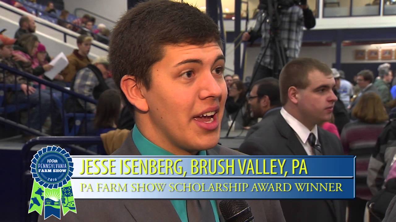Farm Show Scholarship Award Winner - YouTube