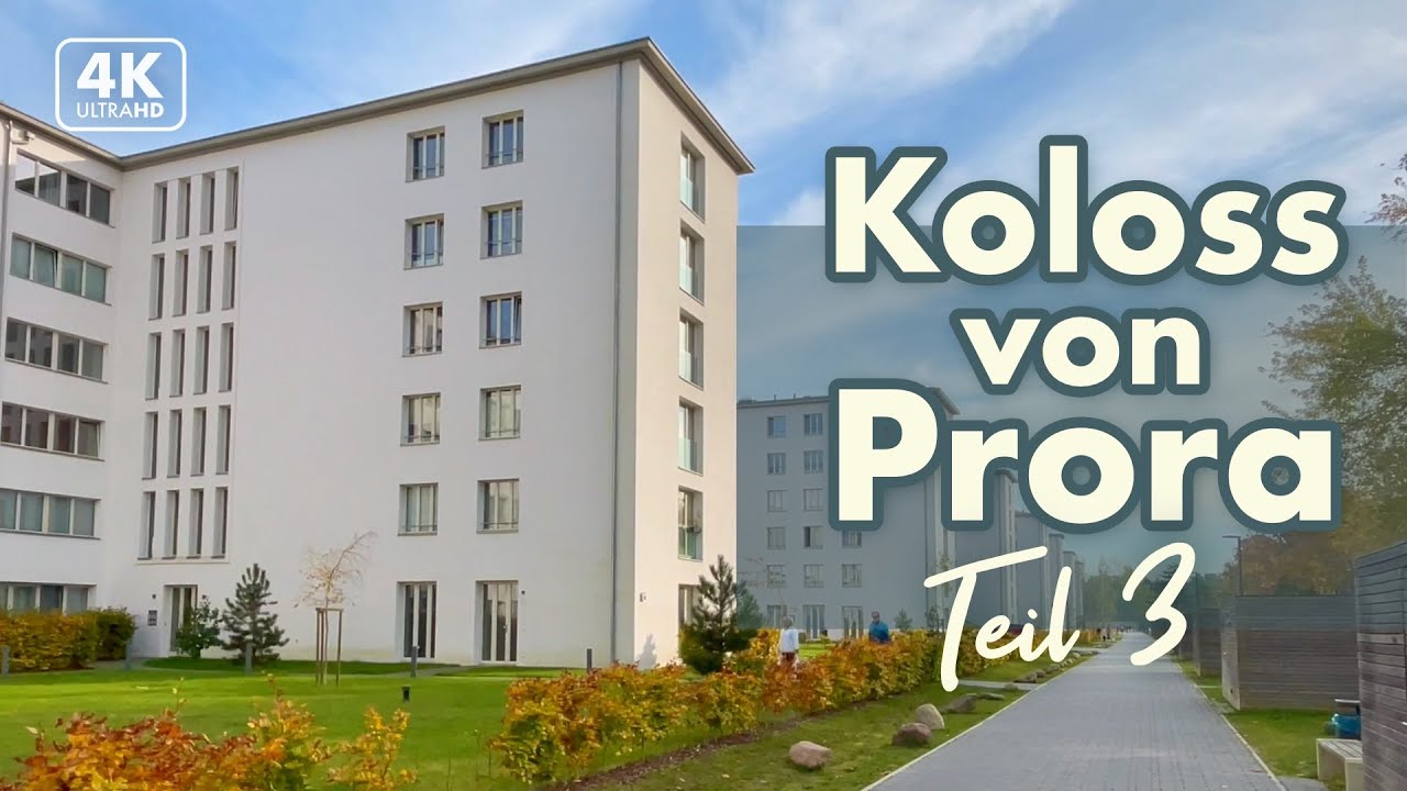 Der Koloss von Prora (Teil 3/5) - Rügen Urlaub 2021 (4K Walk) - YouTube