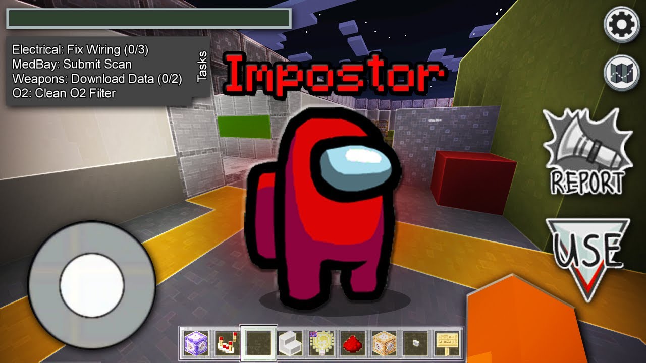 I Found the IMPOSTOR from AMONG US in Minecraft.. - YouTube