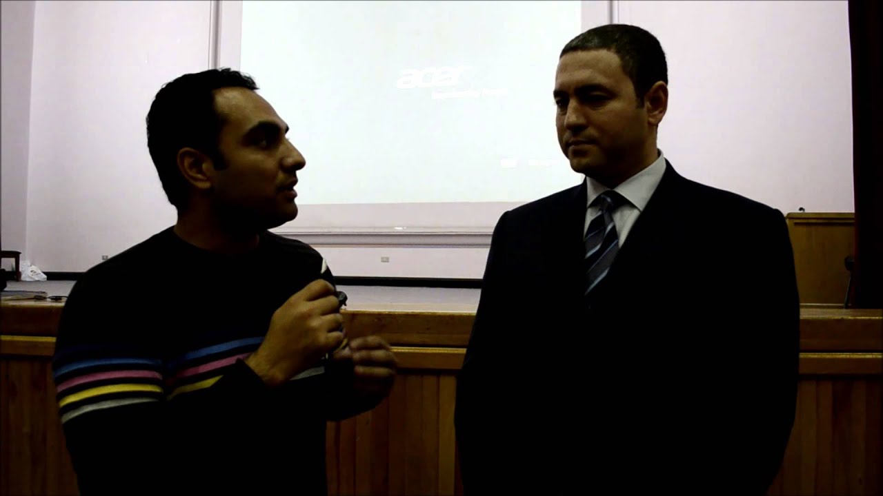Khaled Abdel Kader (General Manager - Microsoft Egypt) with MSP TV ...