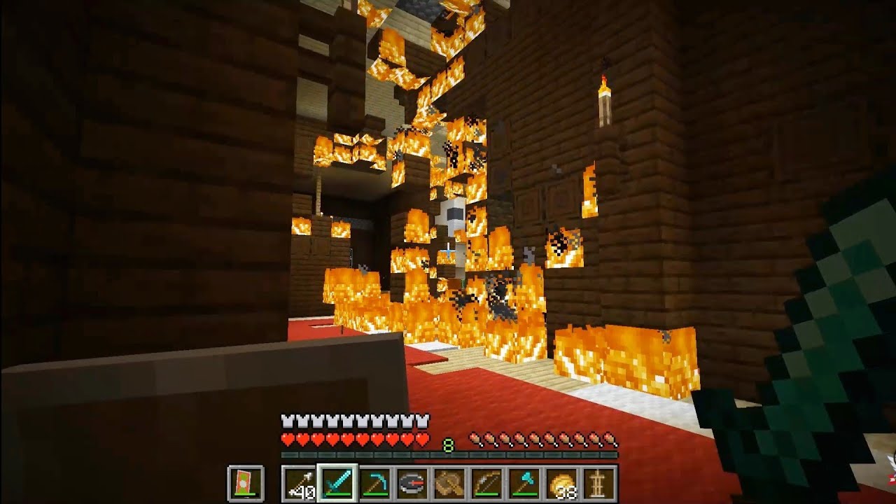 🤦 Cosas que no debes hacer con un cubo de lava en una mansión ...