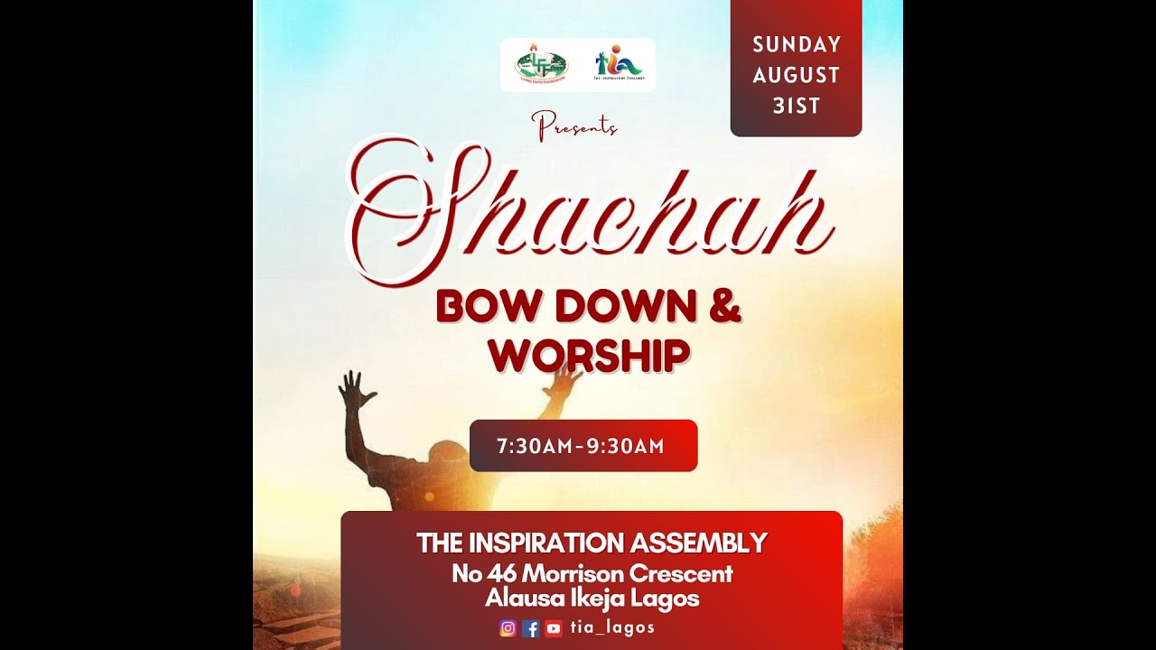 SHACHAH WORSHIP SERVICE || 31/08/2025 - YouTube