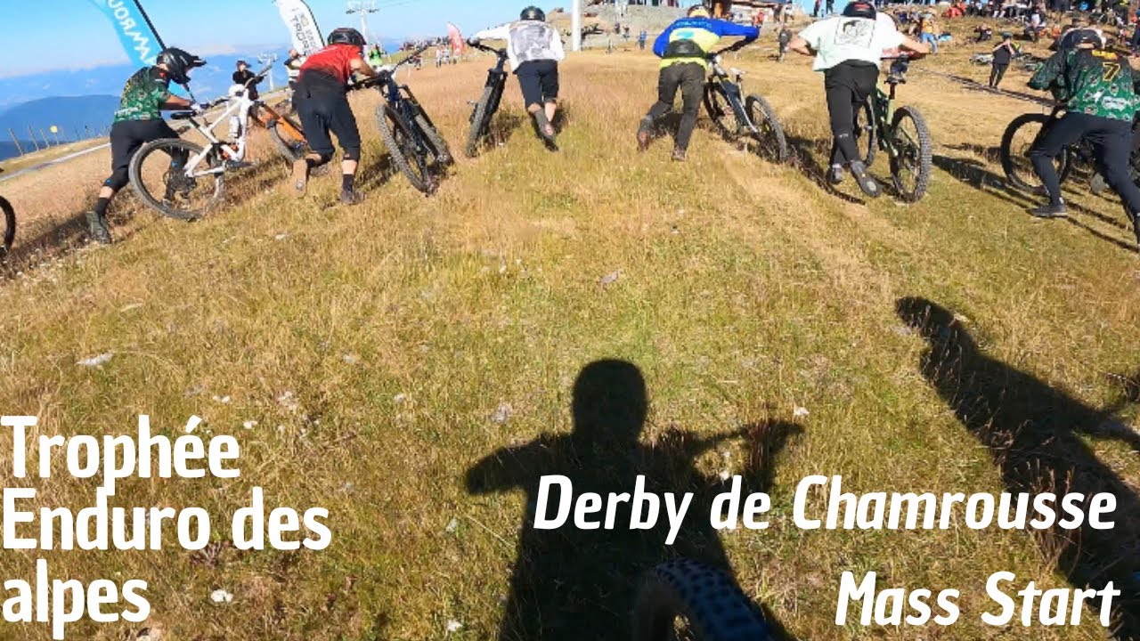 Trophée Enduro des alpes - Derby de Chamrousse - Mass Start - YouTube