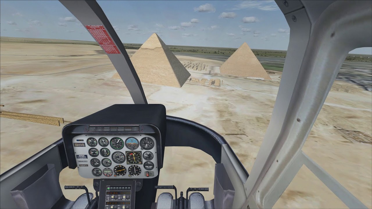 Egyptian helicopter excursion to the Pyramid's site - YouTube