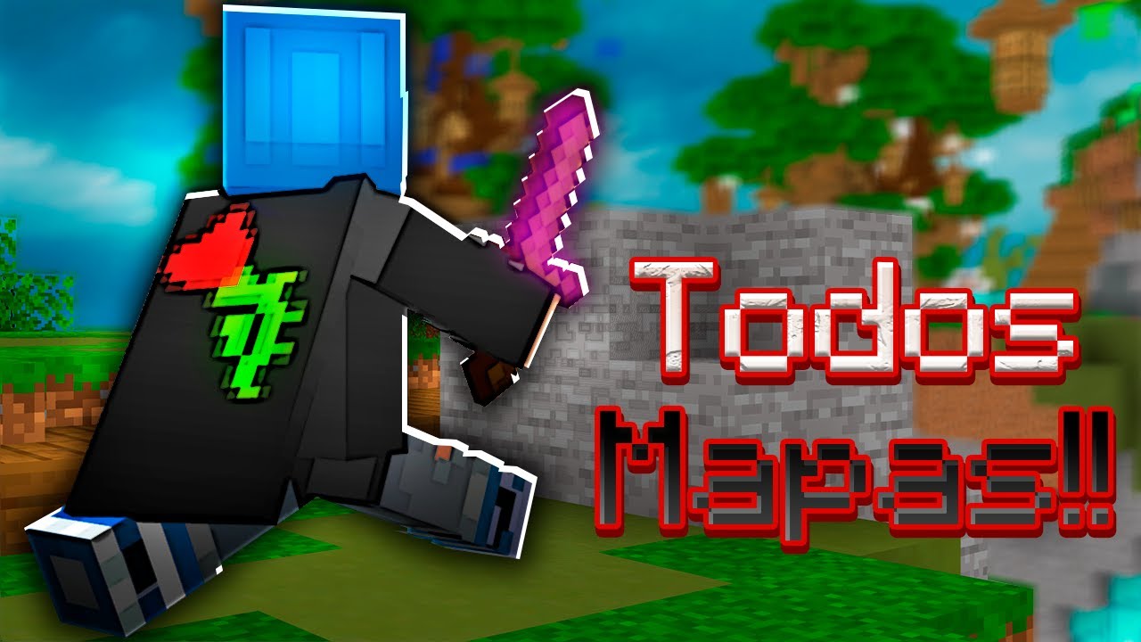 BED WARS em TODOS os MAPAS do HYLEX - YouTube