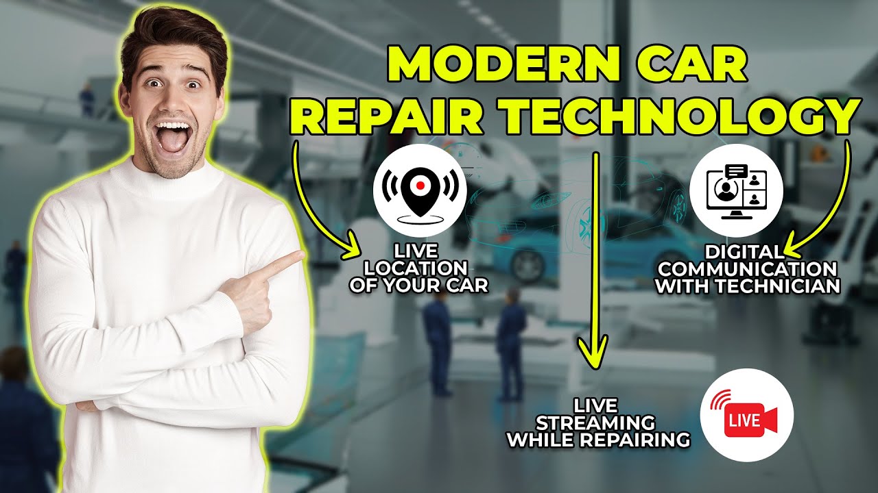 Modern Car Repair Technology | First Modern Car Lab in Pakistan - YouTube