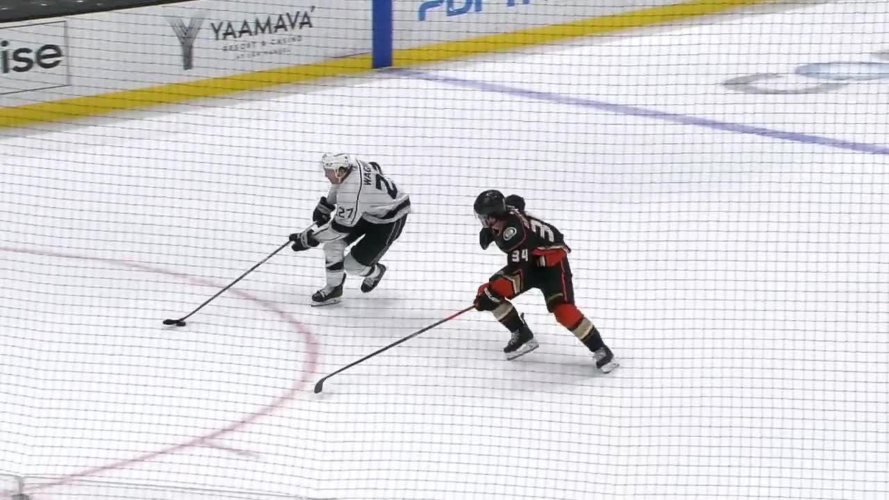 Austin Wagner with a Goal vs. Anaheim Ducks - YouTube