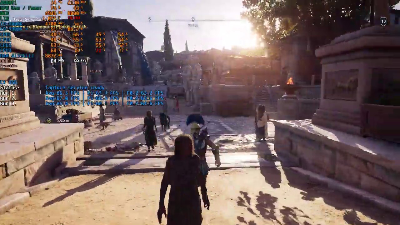 Assassin's Creed Odyssey - PCGH Bench 720p - Stock CPU - Retest - YouTube