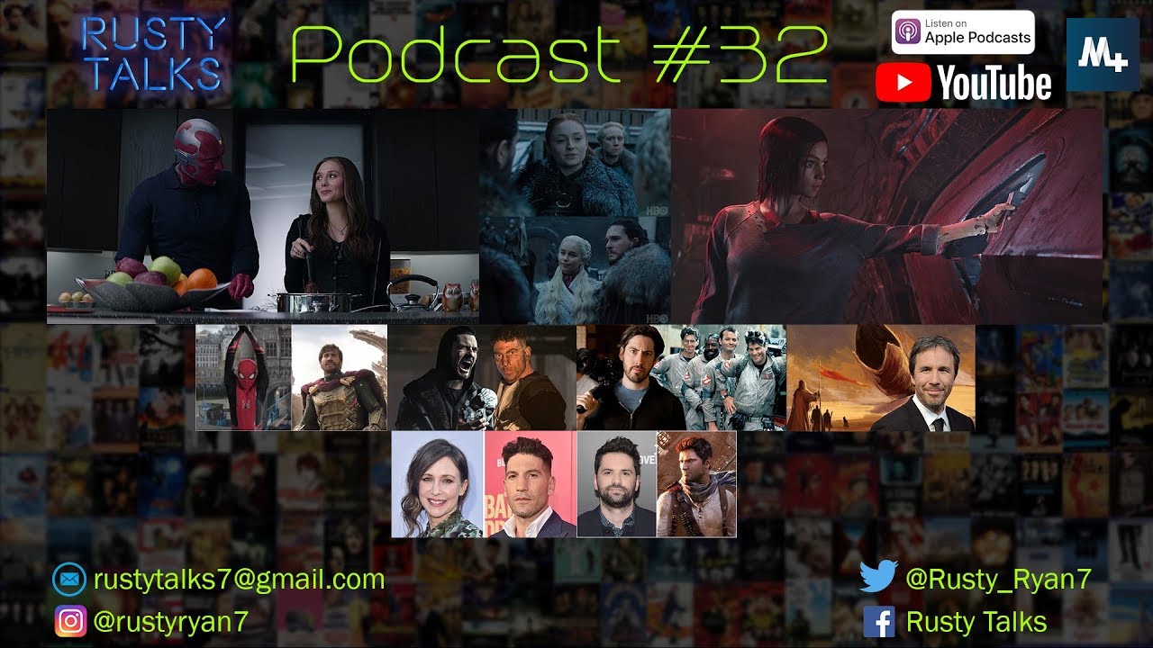 Rusty Talks Podcast #32 - Spider-Man: Far from Home trailer, Dune cast ...