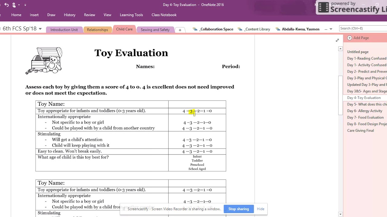 How to Fill the Toy Evaluation - YouTube