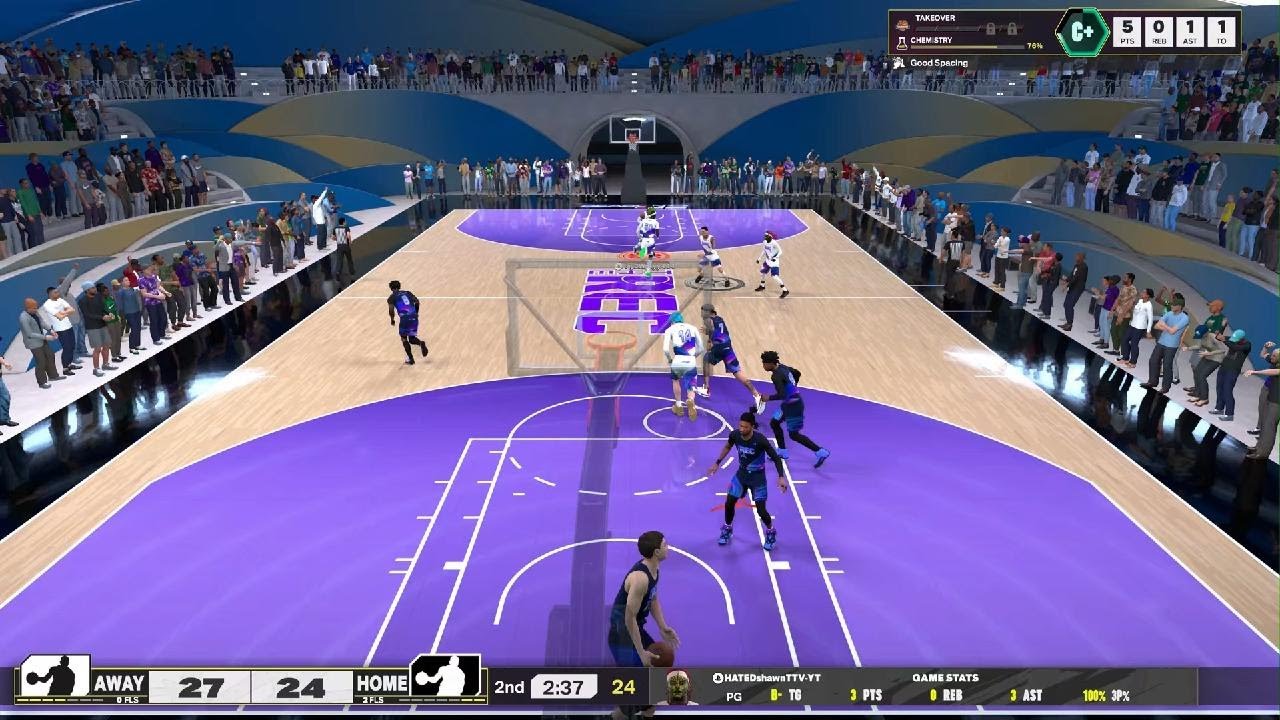 NBA 2K25 Rec Gameplay Part 2 - YouTube
