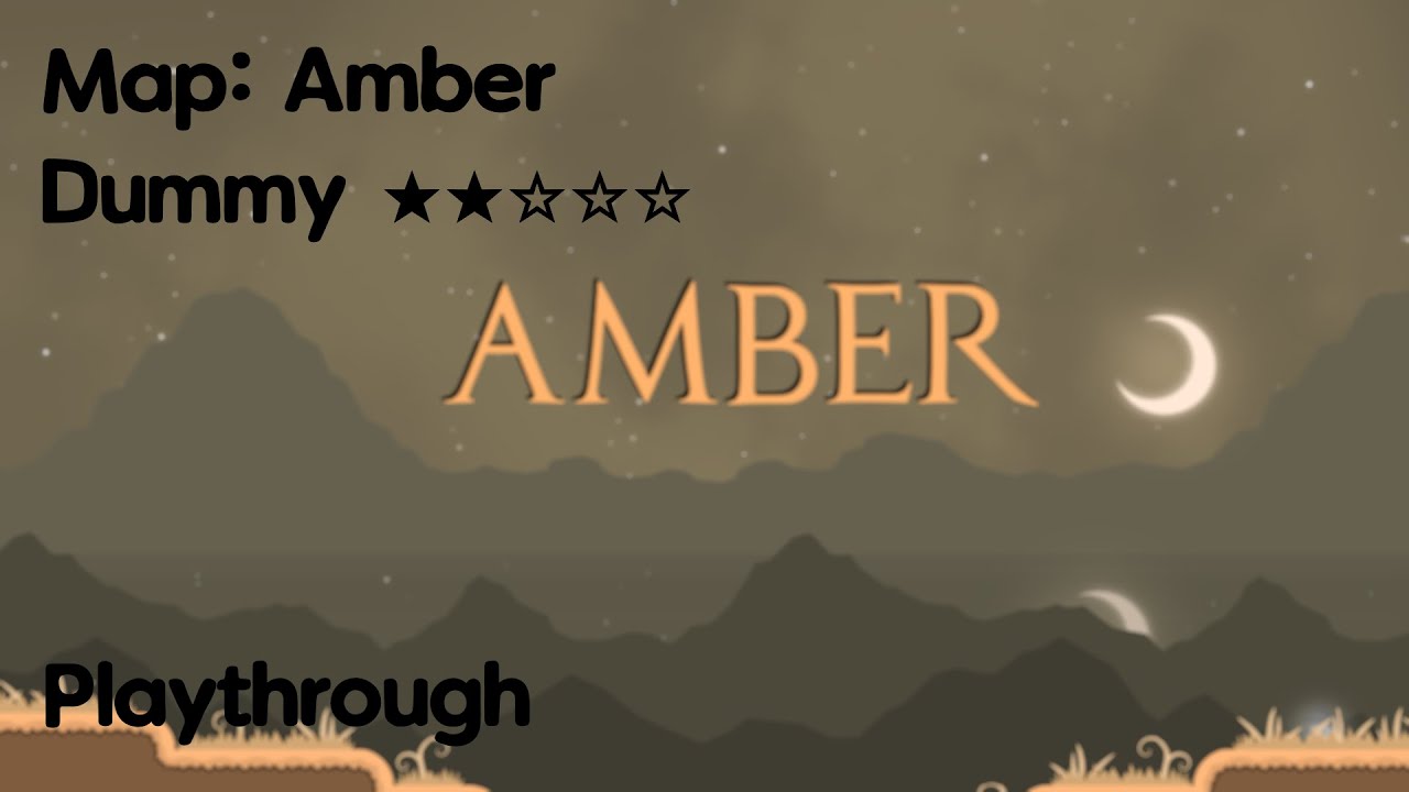 DDnet - Amber [Dummy ★★☆☆☆] Playthrough - YouTube